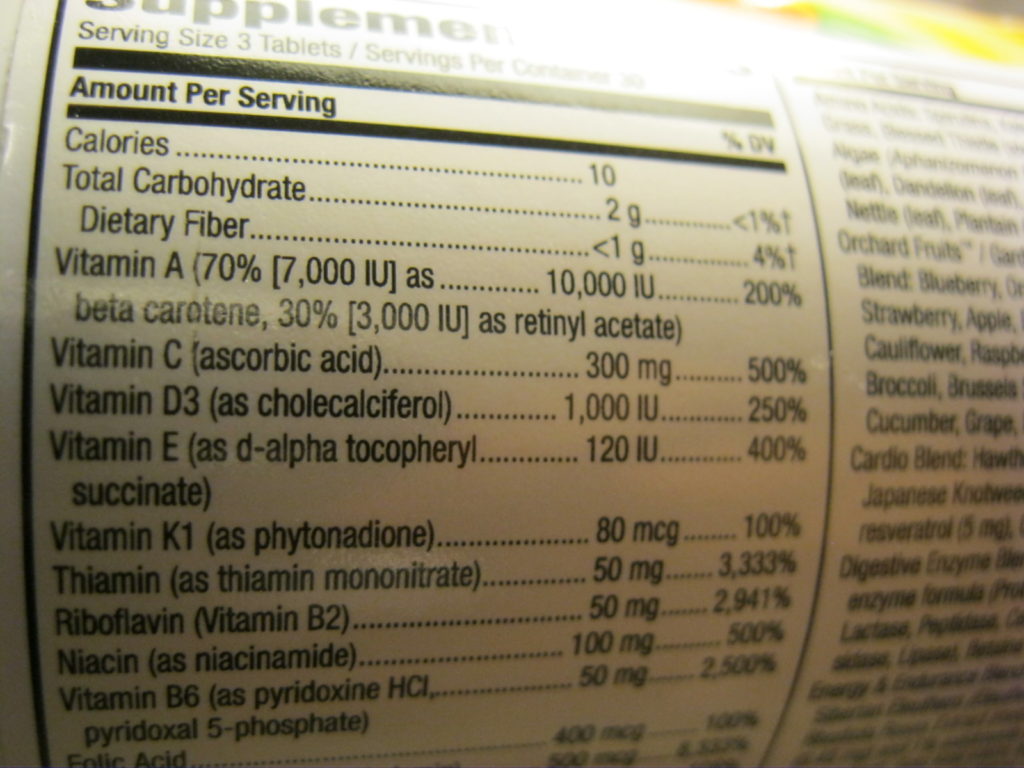 The Greatest MultiVitamin | Neuroborreliosis.Com